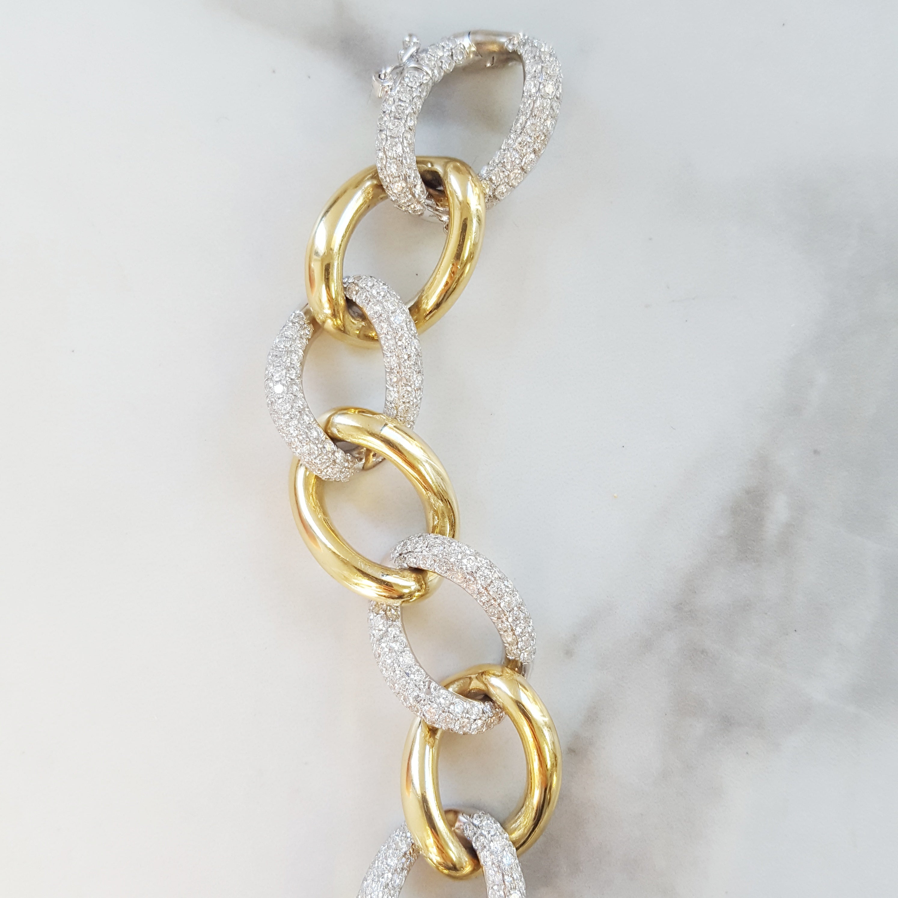 Pave Diamond Chain Bracelet – Sami Fine Jewelry