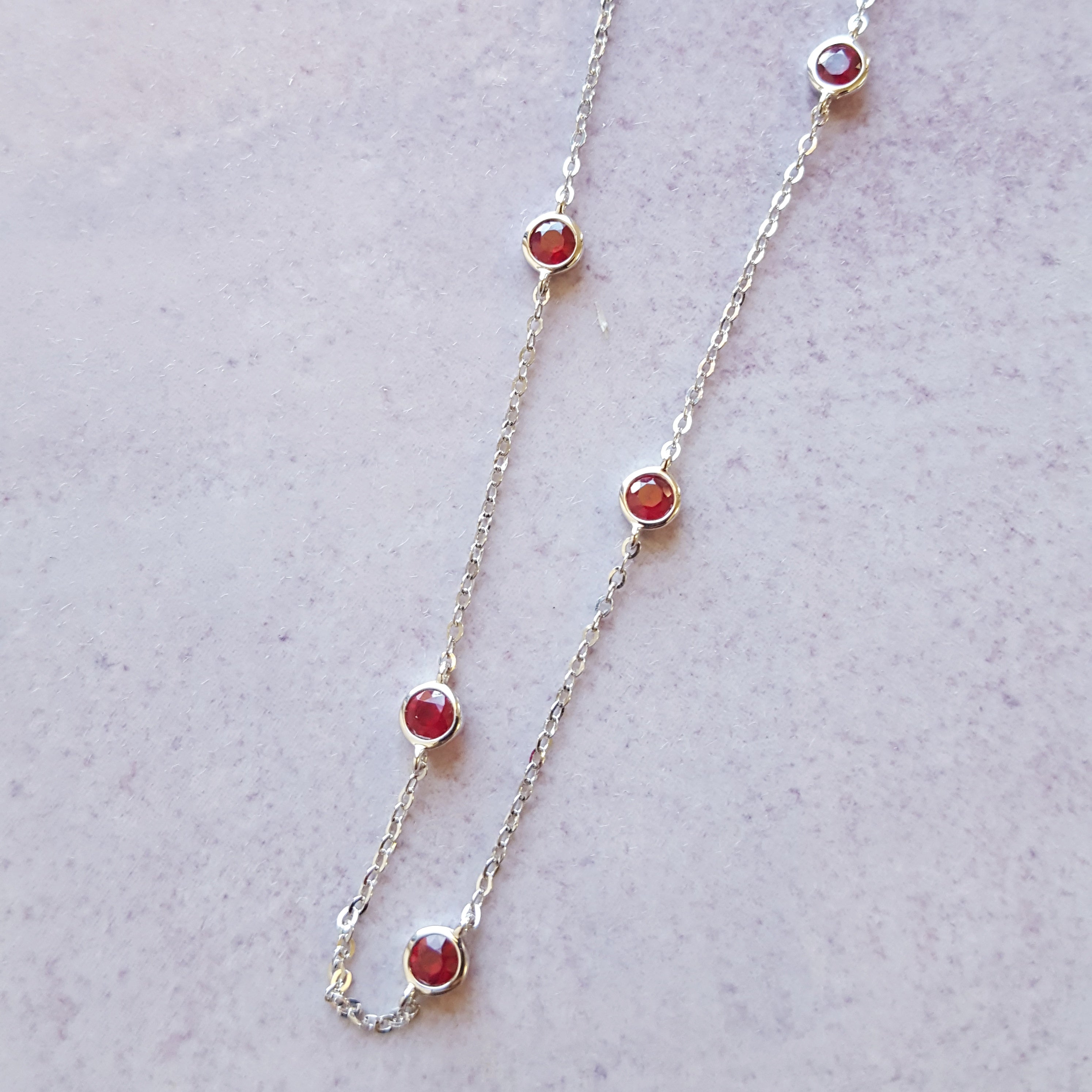 Ruby Station Necklace – Sami Fine Jewelry