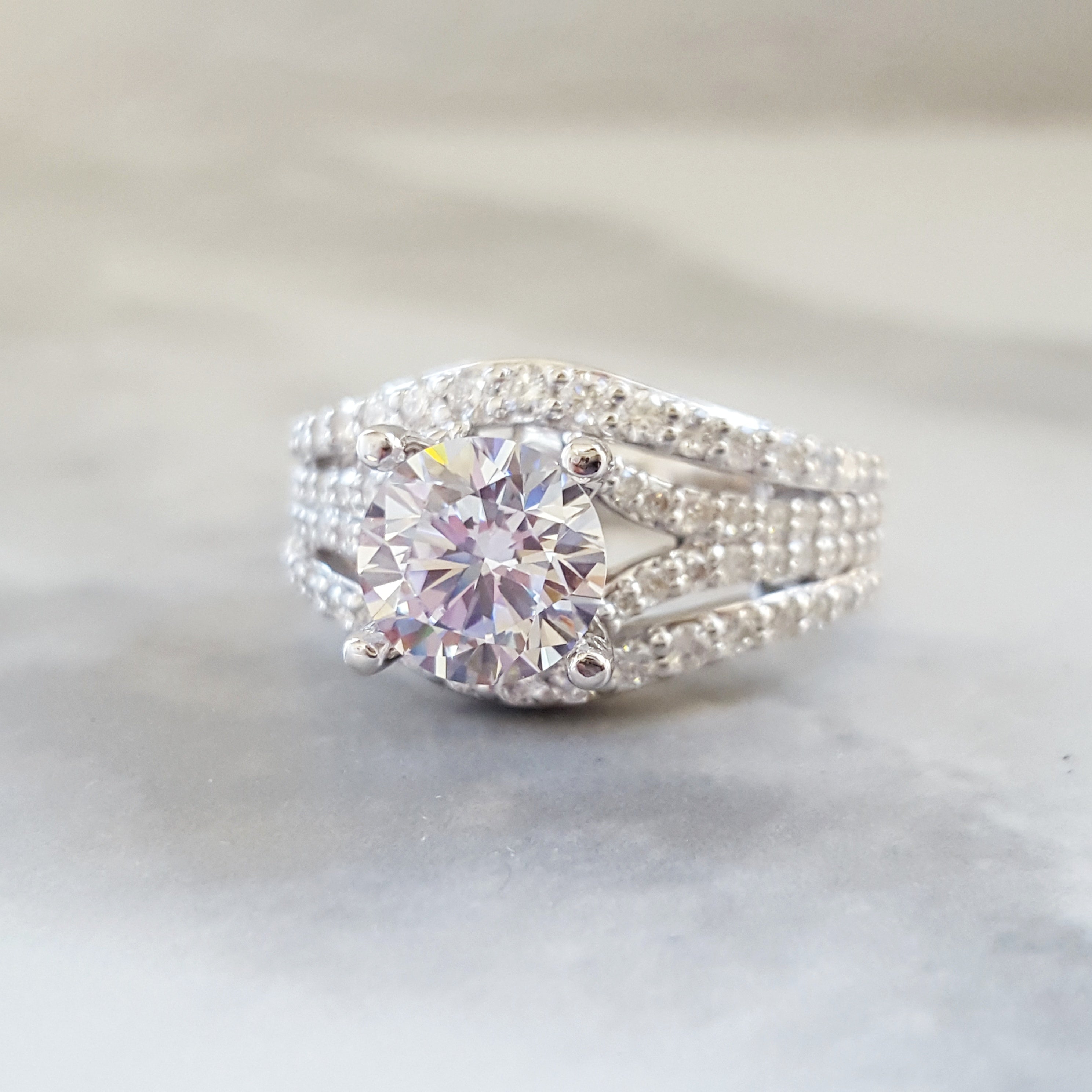 Bold Arch Engagement Ring Mount – Sami Fine Jewelry